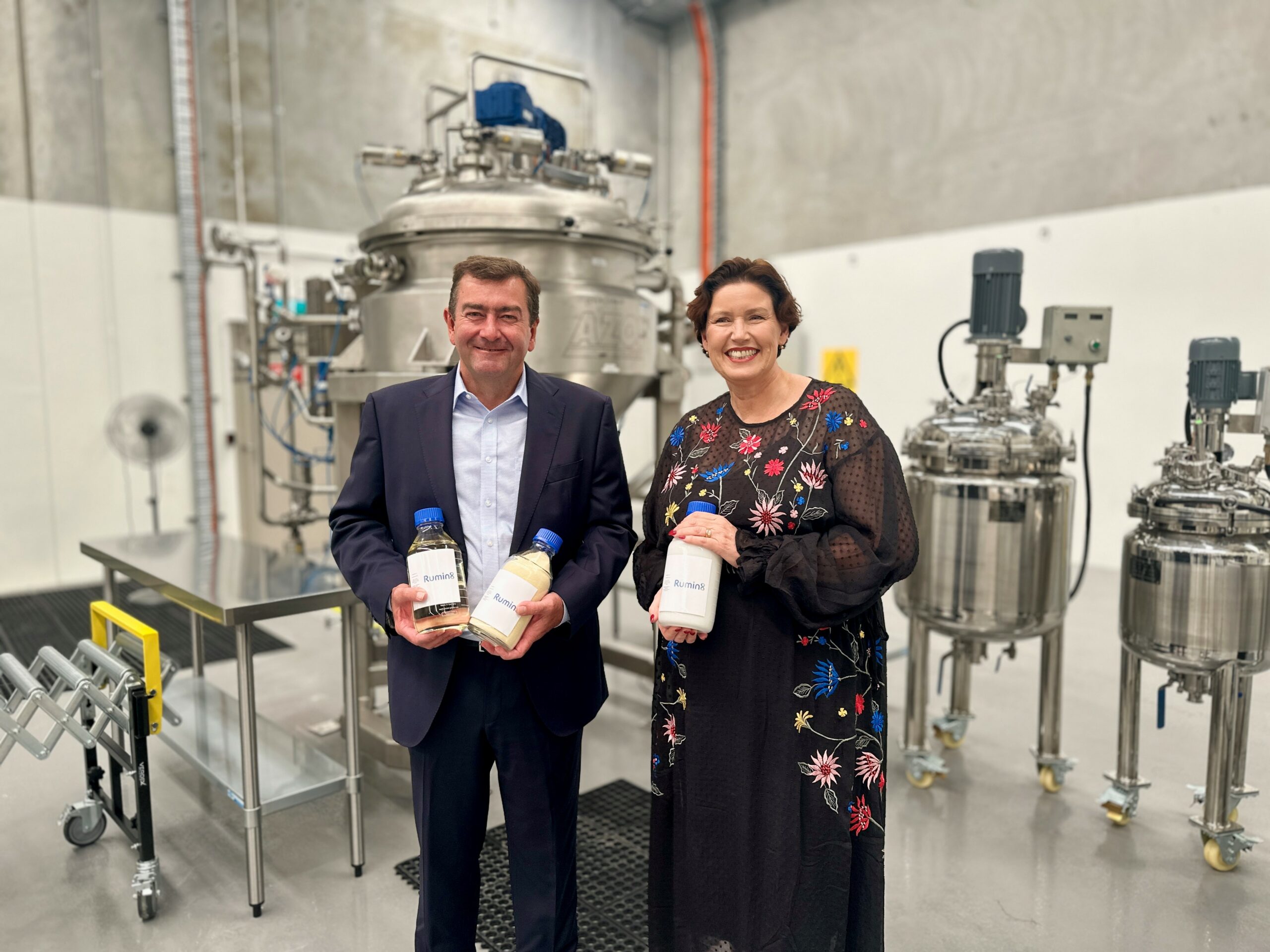 Rumin8 officially opens demonstration plant as it progresses towards commercialisation - Rumin8